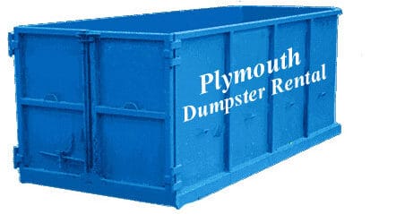 Roll Off Dumpster - Plymouth Dumpster Rental